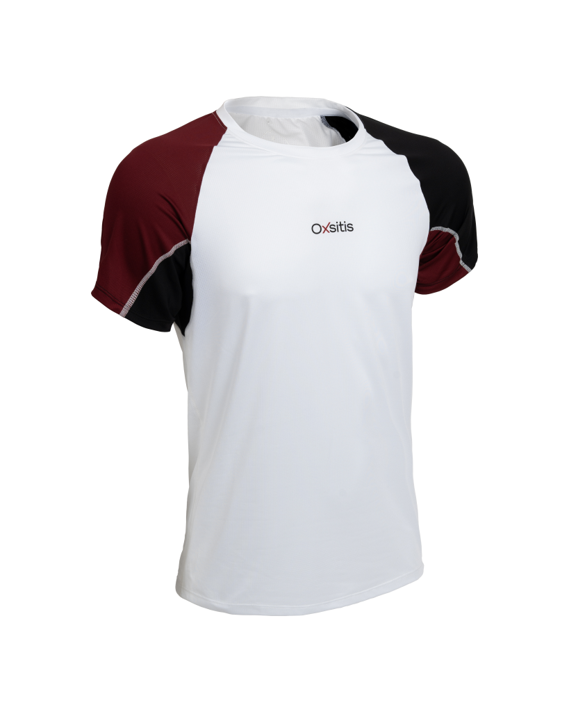 X-Train Shirt - Burgundy/Black - Oxsitis